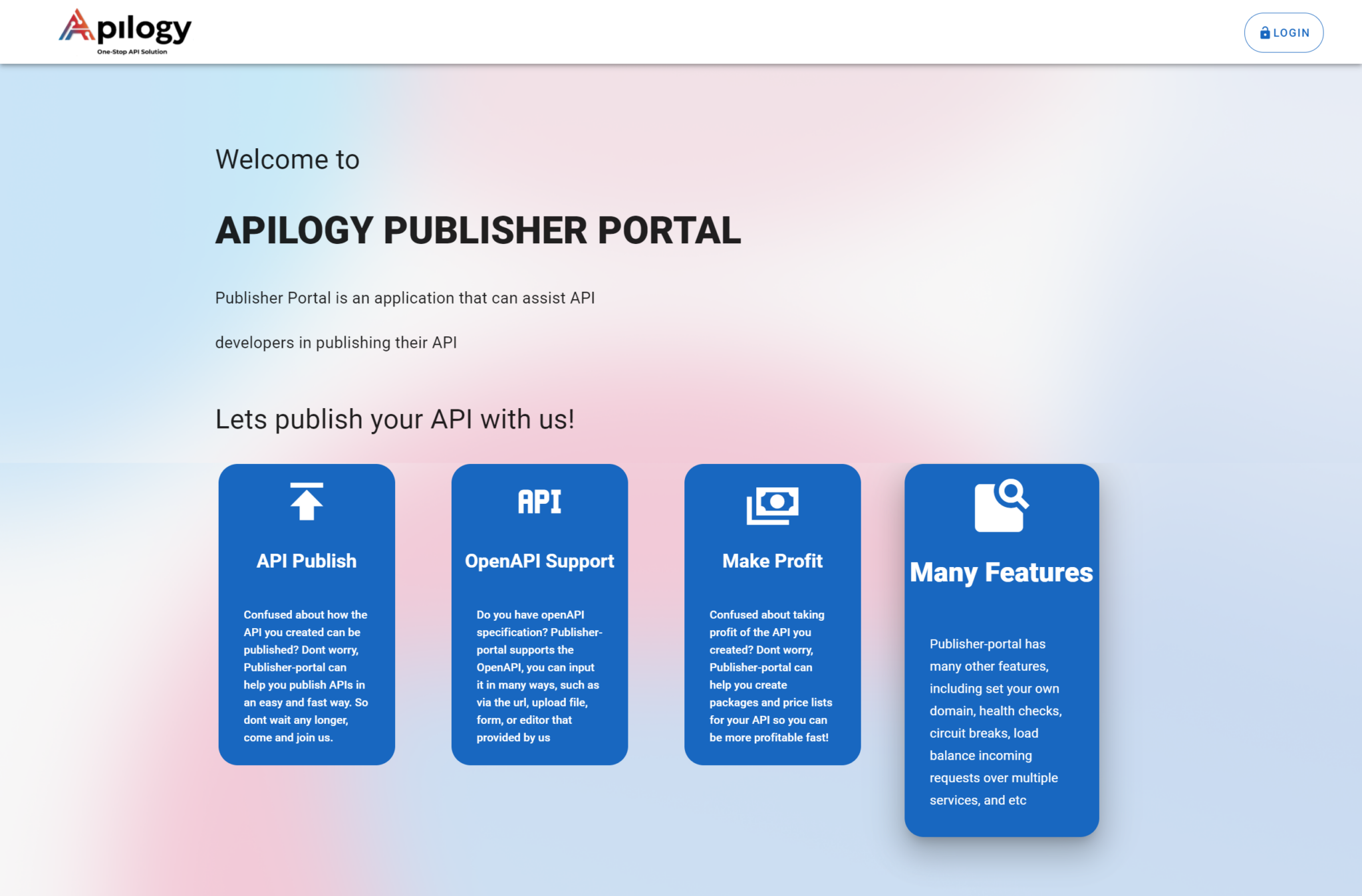 User Guide - How to Publish your API - Apilogy Blog