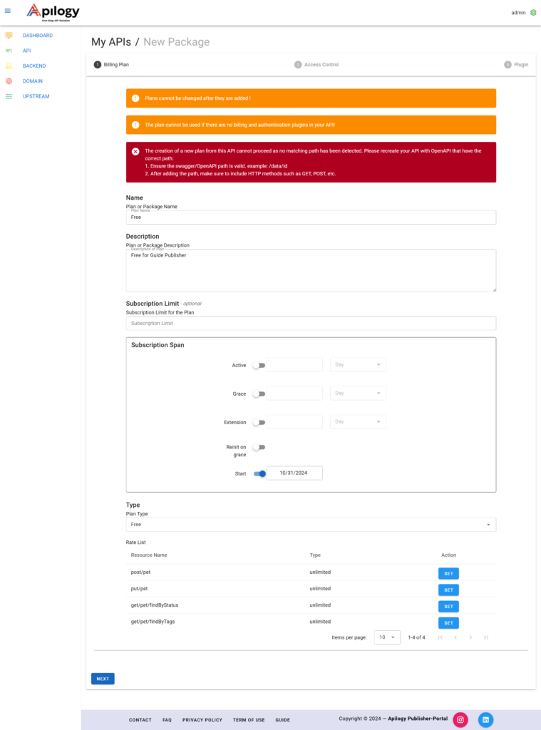 User Guide - How to Publish your API - Apilogy Blog
